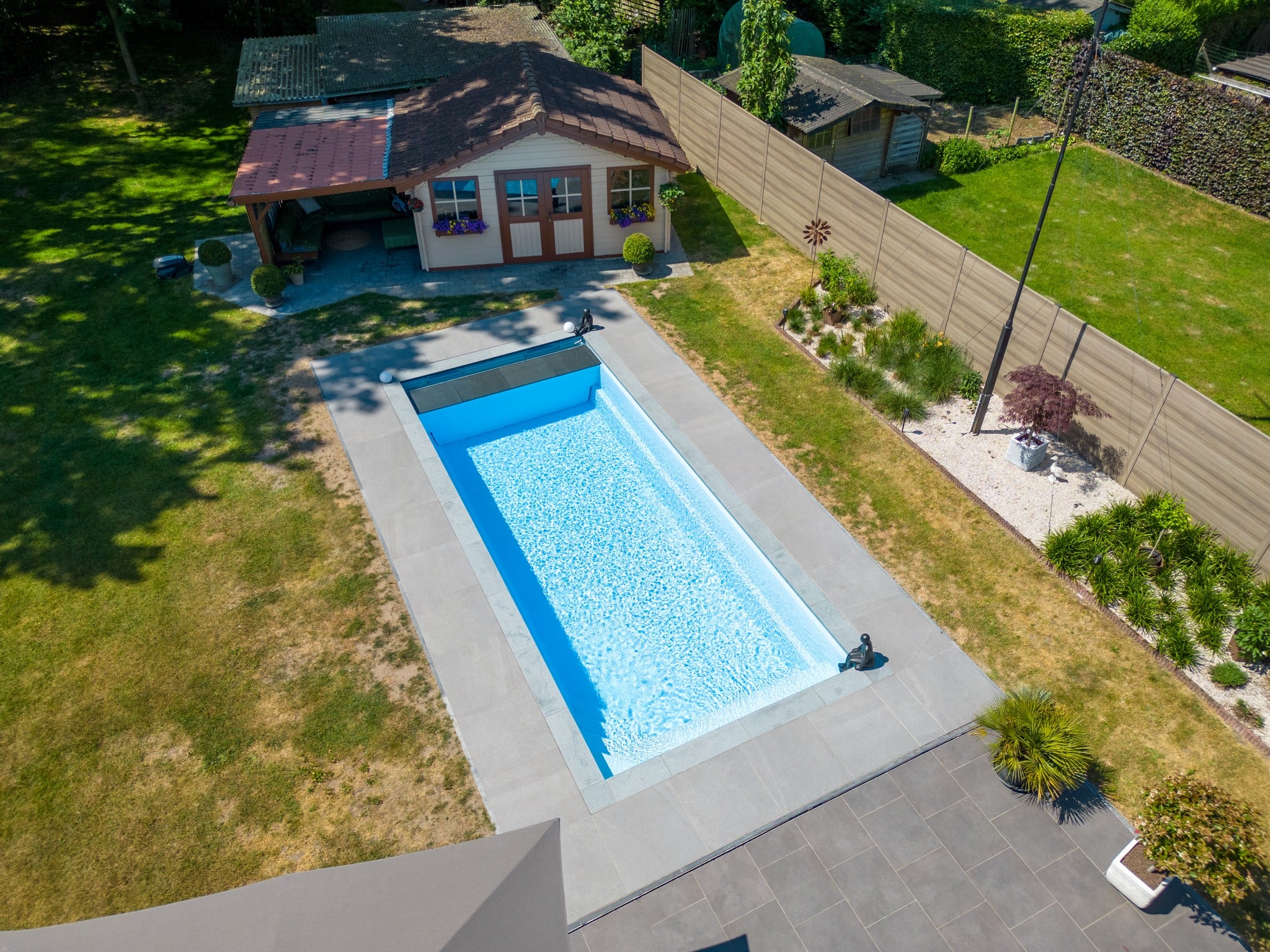 Glasfiberpool Delta Fristående